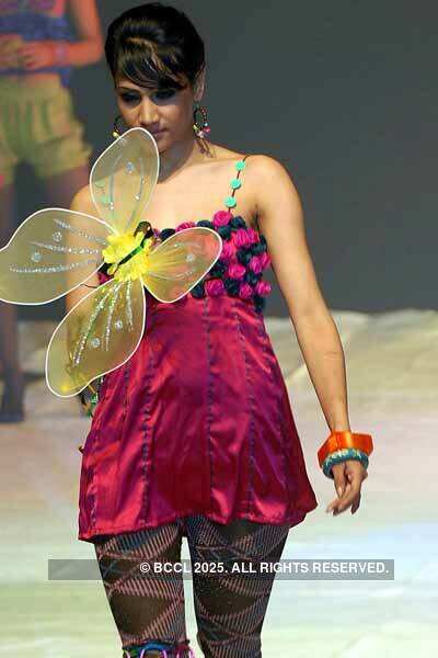 Slim girl: A Model walks the ramp during the International Institue of ...
