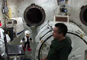 First talking astronaut robot on board ISS