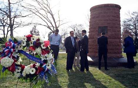 Arlington memorial for victims of Pan Am Flight 103 bombing