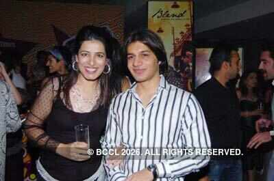 Huma Latif and Veer Vijay Singh during Hyderabad Times anniversary ...