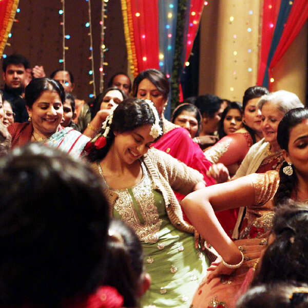 Kangana Ranaut in a still from the movie Queen.