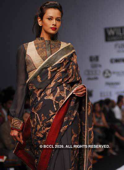 Shoot model Romil Srivastava displays an outfit from designer Ekta ...