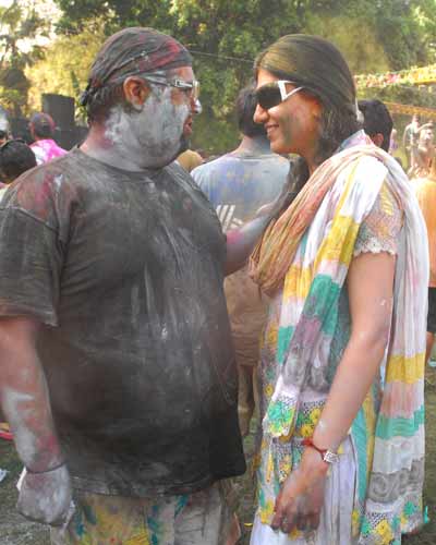 Guests at Vineet Jain's Holi party 2008 - Photogallery