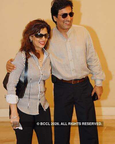 Padmini Kolhapuri at Hrishikesh Pai's party at Mayfair - Photogallery