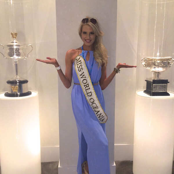 Miss World Oceania 2013 at Australian Open 2014