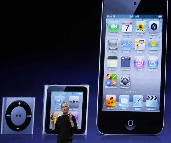 Apple iPod over the years