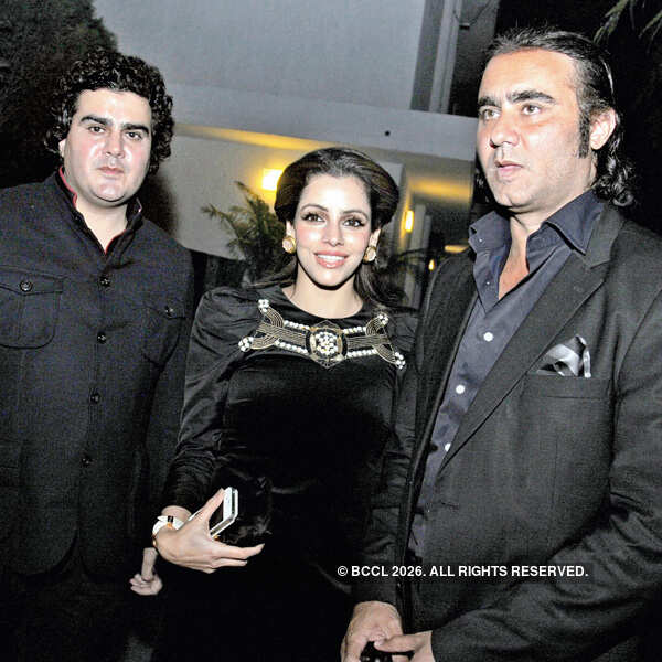 (L-R) Rahul, Esha and Rohit Rajpal at contemporary artist Gigi Scaria's ...