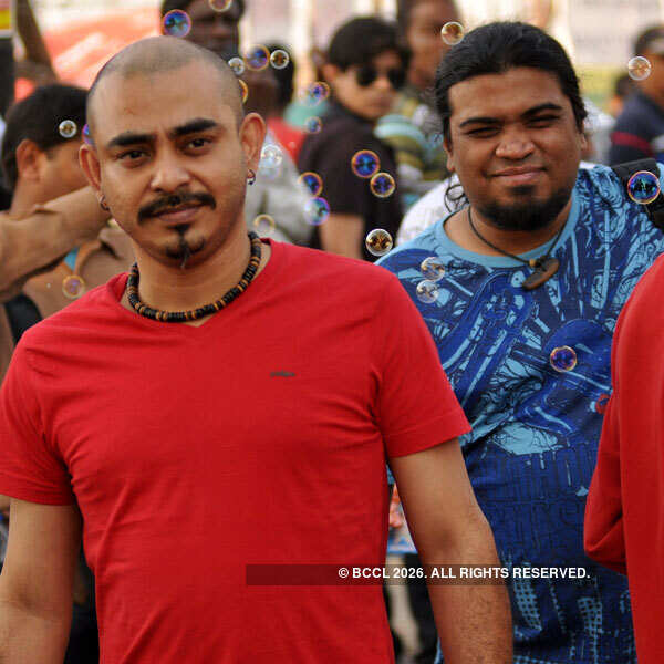 Gaurab Chatterjee and Bonnie Chakraborty, taking a walk through Kolkata ...