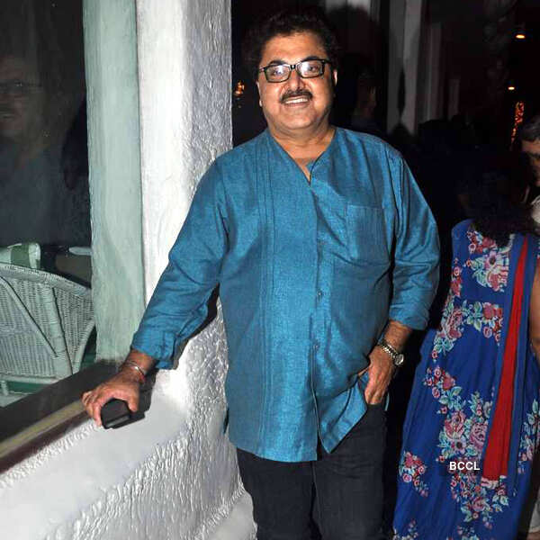 Filmmaker and social activist Ashok Pandit seen at Priyanka Sinha's ...