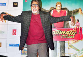 Big B unveils 'Bhoothnath Returns' trailer