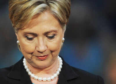 US Senator Hillary Clinton speaks to supporters on June 07, 2008 at the ...