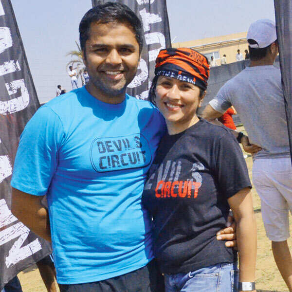 Adnan Adeeb and Zeba during Devils Circuit, India’s biggest obstacle ...