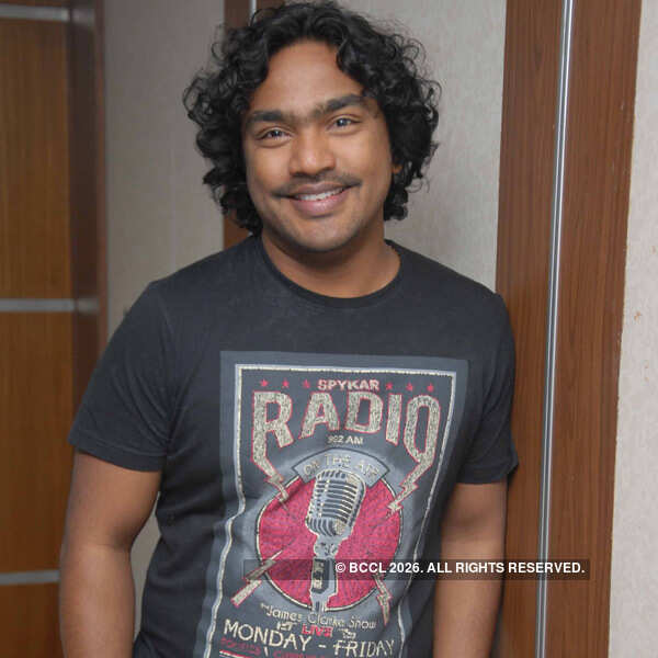Arjun Janya during the success meet of the movie Dil Rangeela, in ...