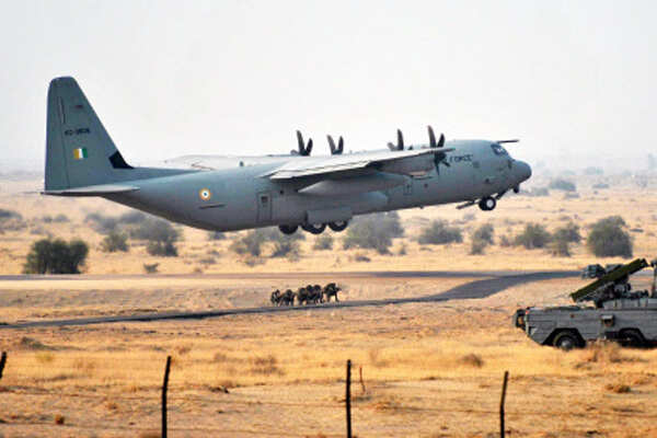 Super Hercules crashes near Gwalior