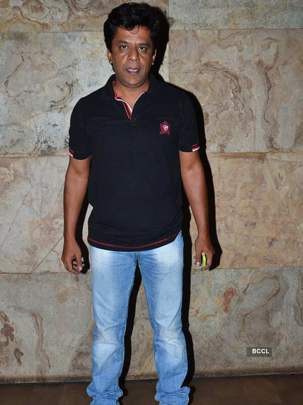 Marathi actor Upendra Limaye during the the special screening of ...