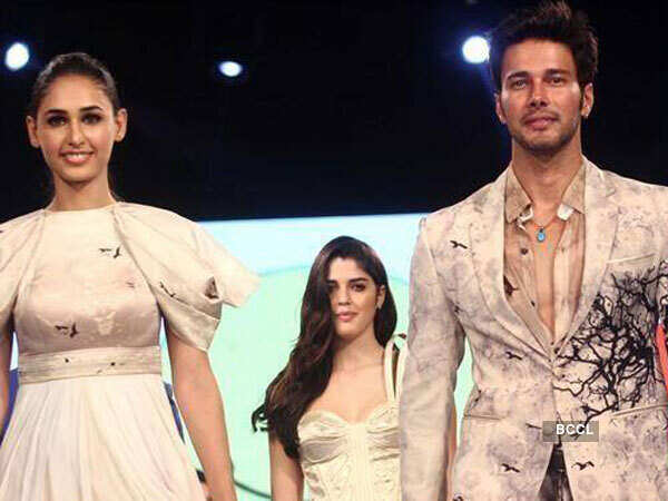 Hasleen Kaur walks the ramp at Smile Foundation fashion show