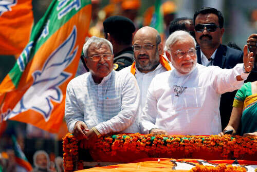 Modi addresses rally in Bihar