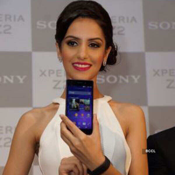 Miss India Koyal Rana launches sony Xperia Z2