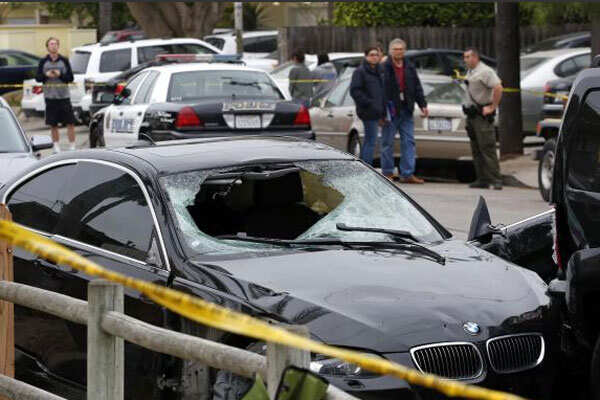 Drive-by shooting spree in US