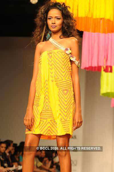 Garima Parnami presents a creation by designer Rina Dhaka's Spring ...