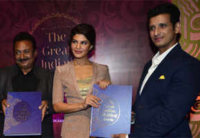 Jacqueline Fernandez launches 'The Great Indian Wedding' book
