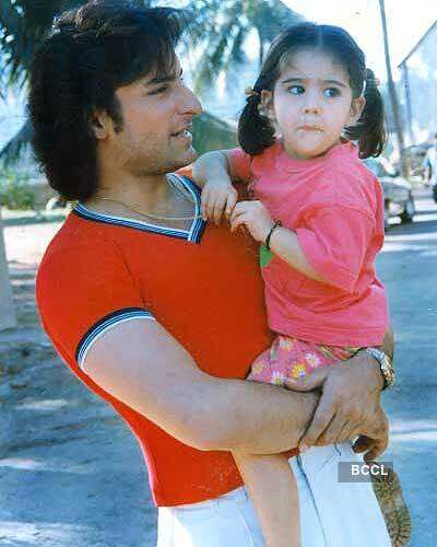Saif: Doting father Pics | Saif: Doting father Photos | Saif: Doting ...