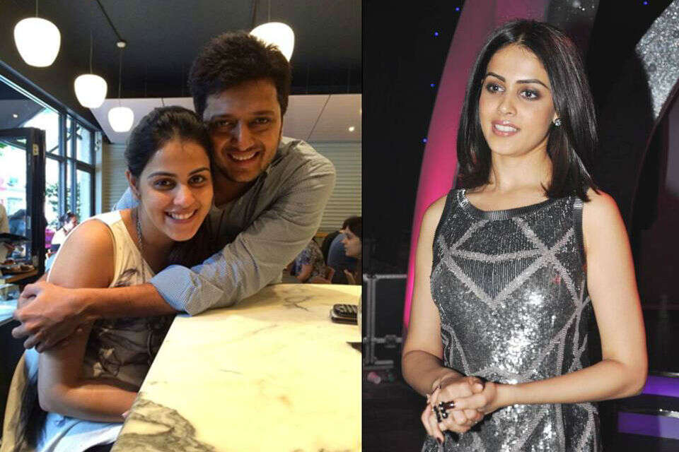 Genelia celebrates birthday with Riteish