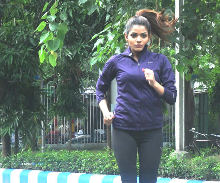 Arunima reveals secret to her toned body