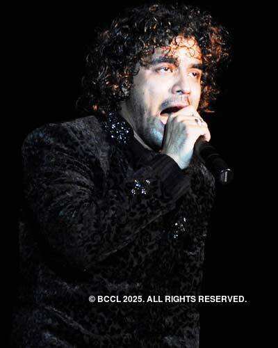 Singer Toshi performs during LNMIIT's college festival at their college ...