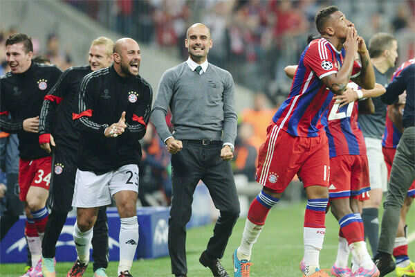 UEFA Champions League action