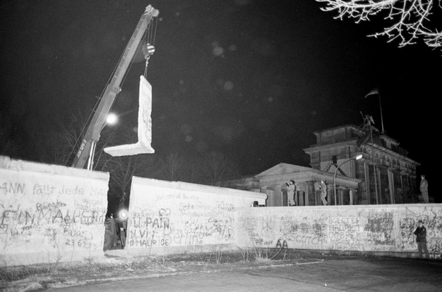 When the Berlin Wall fell