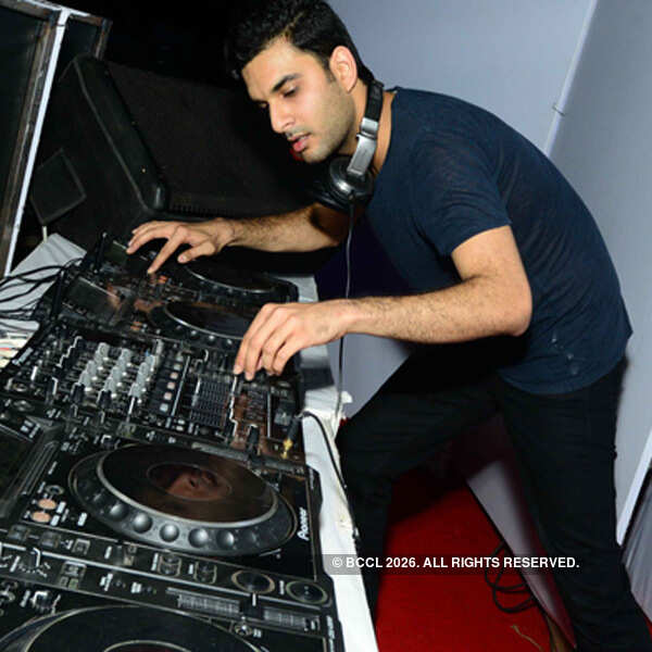 DJ Anish Sood during the EDM night at PDPU, Gandhinagar - Photogallery