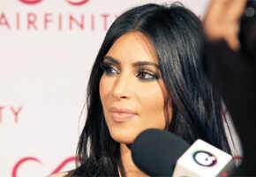 Kim Kardashian shoots for Paper magazine cover