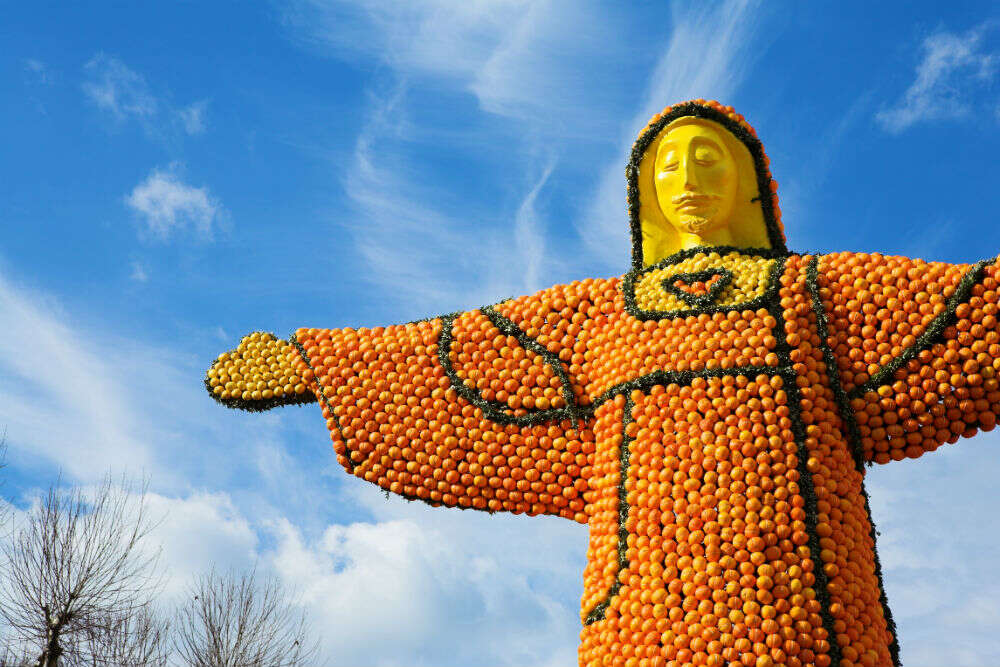Colorful Orange And Lemon Festival In Menton | TimesTravel