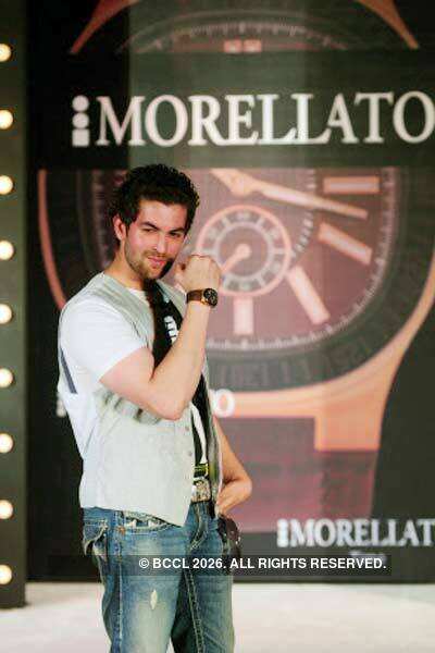 Brand Ambassador Neil Nitin Mukesh at the launch of Italian watch brand ...