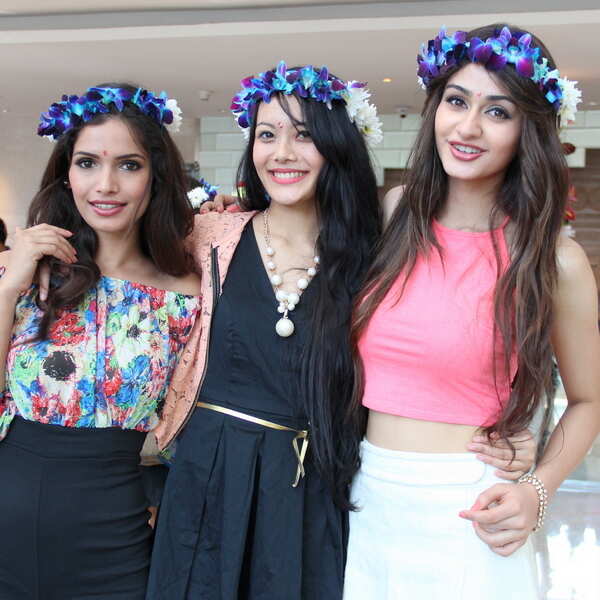 Miss India finalists receive a warm welcome at Sofitel, BKC