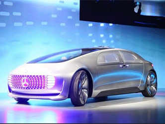 Mercedes-Benz showcases driverless car
