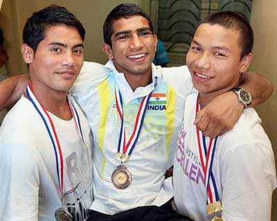 Asian Boxing Championship gold medallist Suranjoy Singh, bronze ...