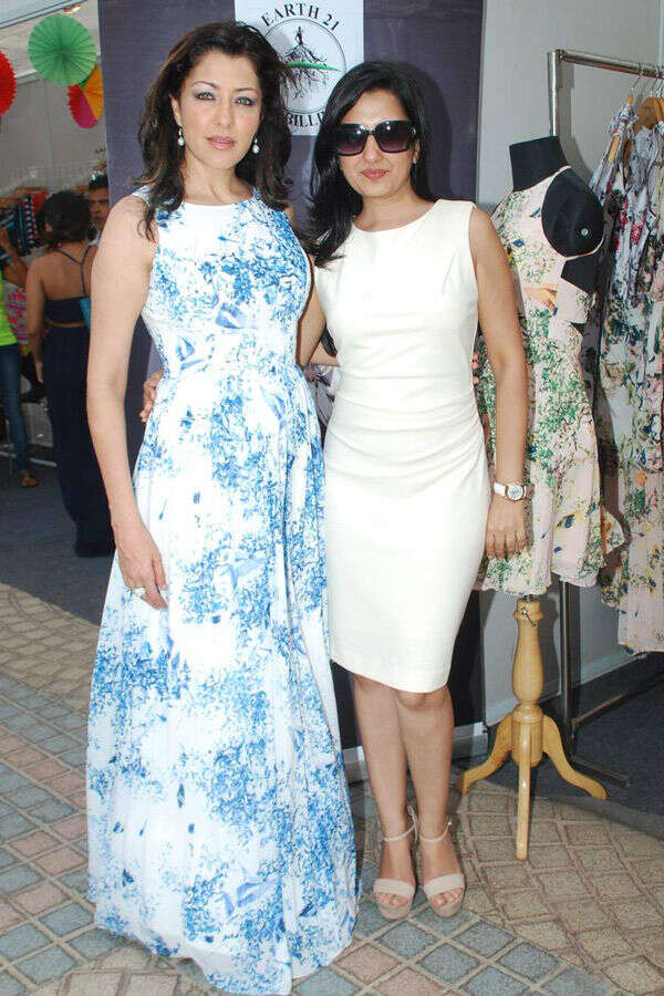 Sucheta Sharma and Teejay Sidhu during the launch of Amy Billimoria's ...