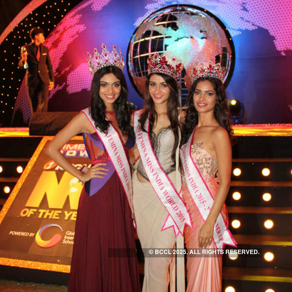Miss Indias at NRI of the Year Awards