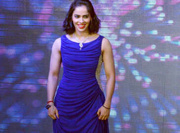 Saina Nehwal dazzles on the ramp
