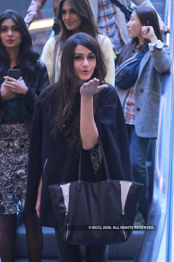 Miss India 2015 winners arrive in style at Zurich