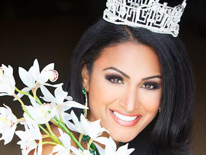 The first Indian-American to be crowned Miss America - Times of India
