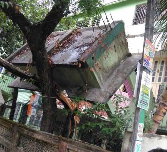 Buildings collapse in Agra, Siliguri