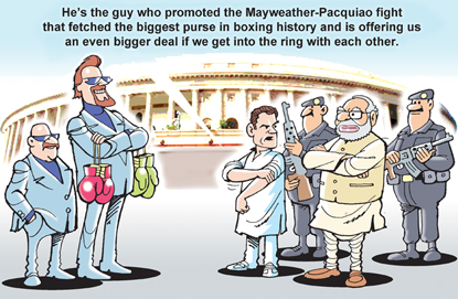 Cartoonists' take on Modi sarkar