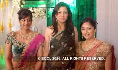 Pramod Agarwal and Sunita Agarwal during Apurve and Priyanka's wedding ...