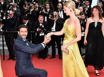Cannes 2015: A romantic proposal on the red carpet