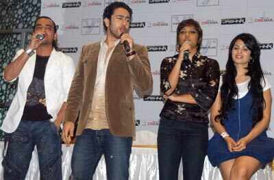 (L-R) Toshi, Adhyayan Suman, Shahana Goswami and Anjana Sukhani at the ...