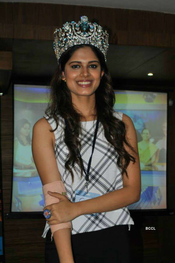 Miss Supranational Asha Bhat at the i3 conference