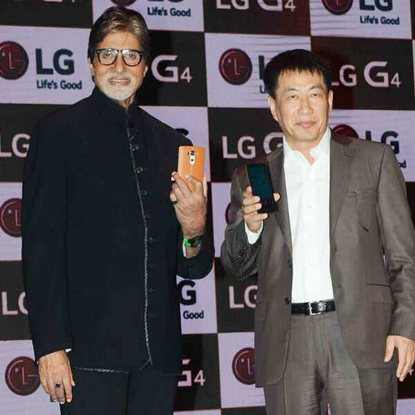 Amitabh Bachchan and Soon Kwon